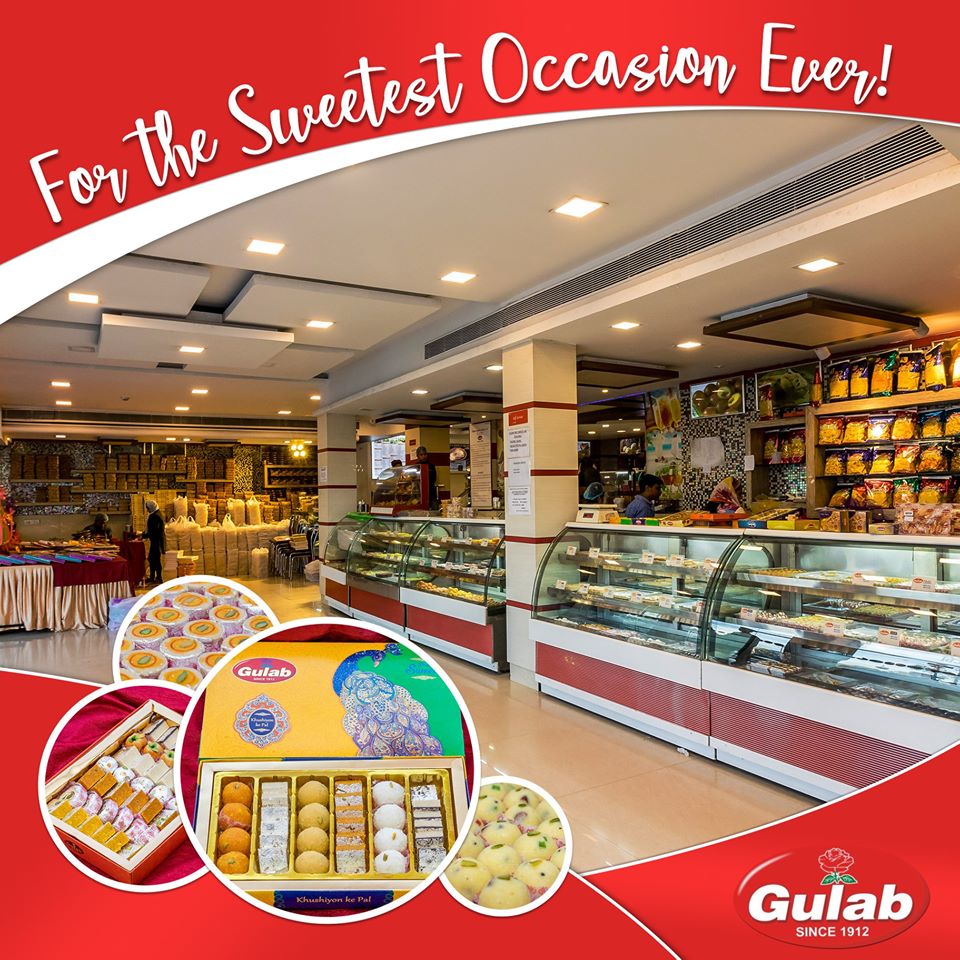 Gulab Sweets Logo